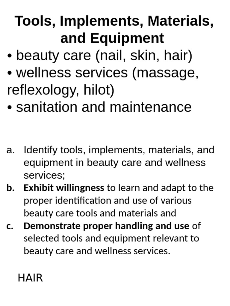 Essential Beauty and Wellness Tools Guide | PDF | Skin Care ...