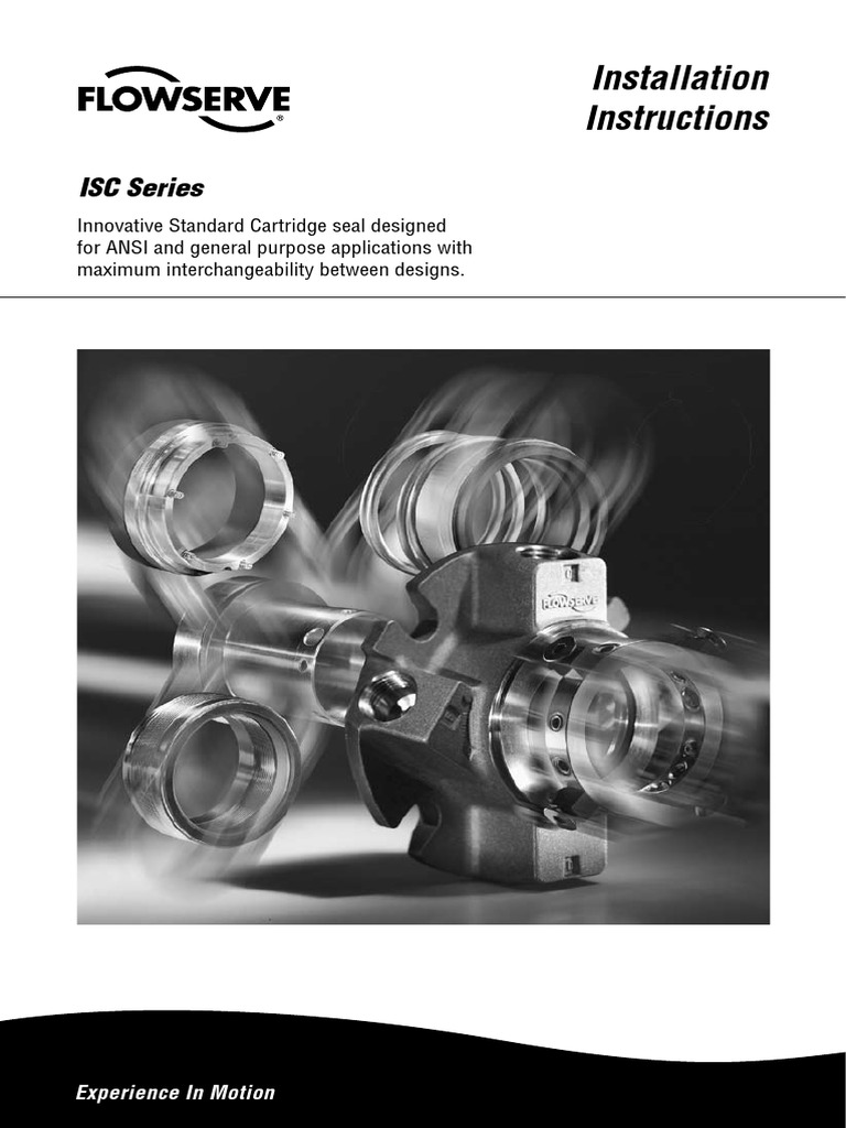 Mechanical Seal Installation Instructions | PDF | Screw | Pump