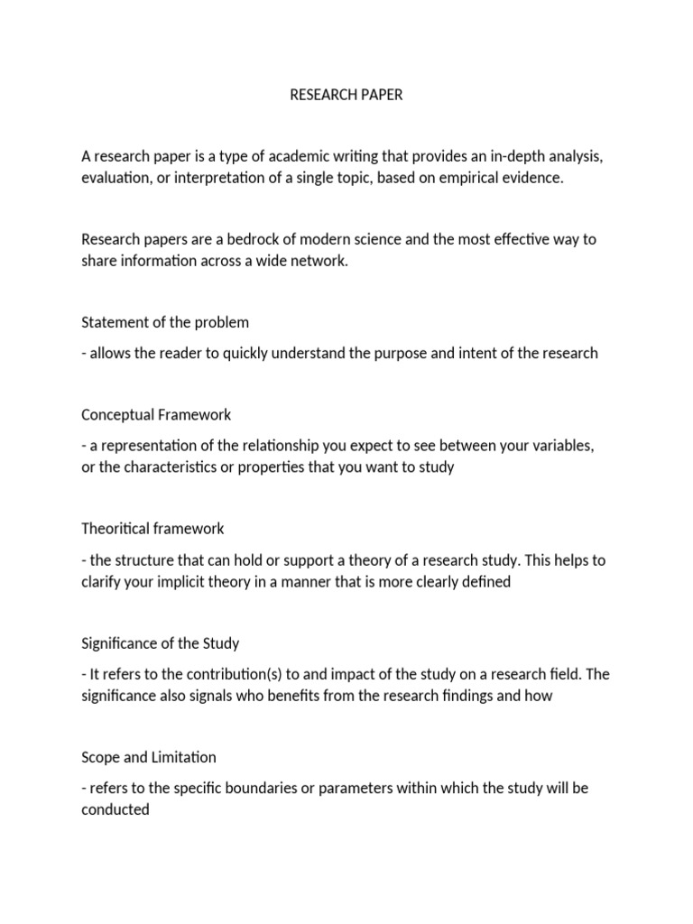Research Paper | PDF | Methodology | Statistics