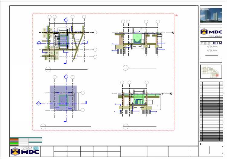 IFC PST1 ST 0050 00 Fuel Oil Tank Slab Setting Layout | PDF