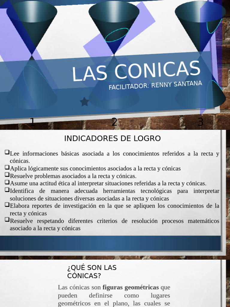 Las Cónicas (2) | PDF | Elipse | Geometría del plano euclidiano