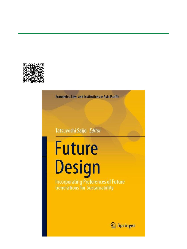 Future Design Incorporating Preferences of Future Generations for ...