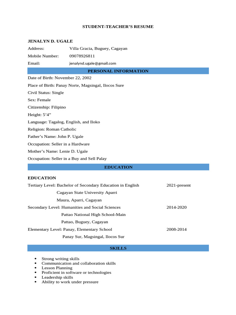 cv (1) | PDF | Learning