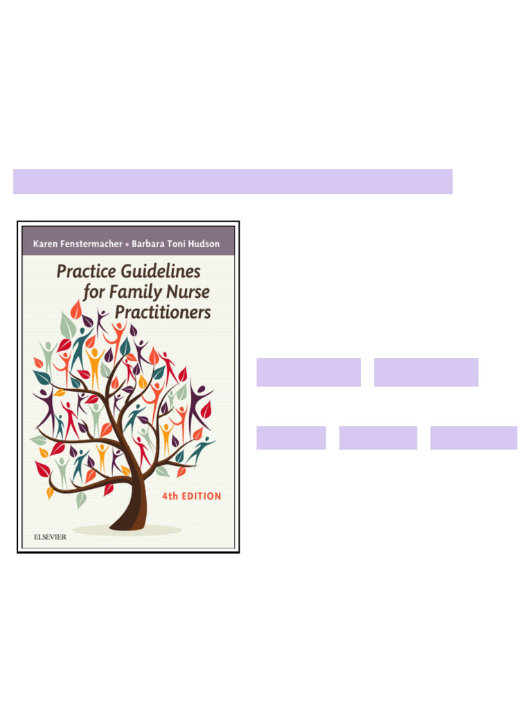 Practice Guidelines for Family Nurse Practitioners Full Chapters ...