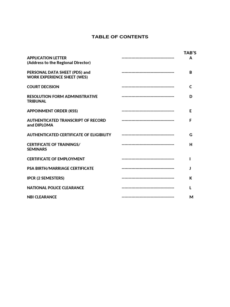 Table of Contents | PDF