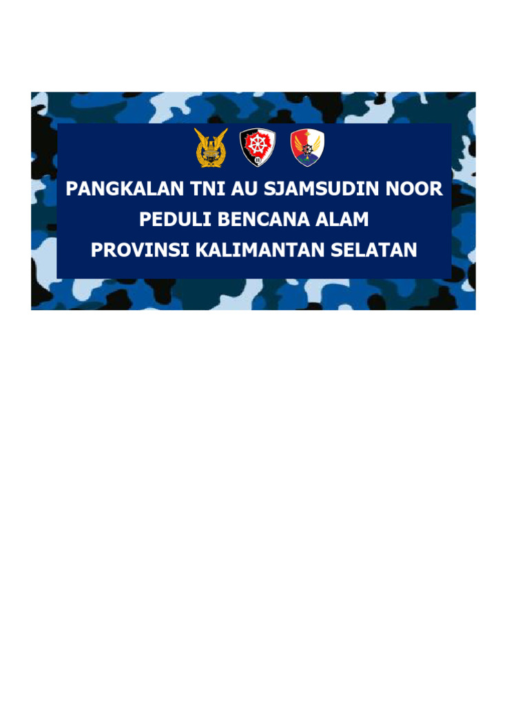 Banner Bencal Lanud Sam (2) | PDF