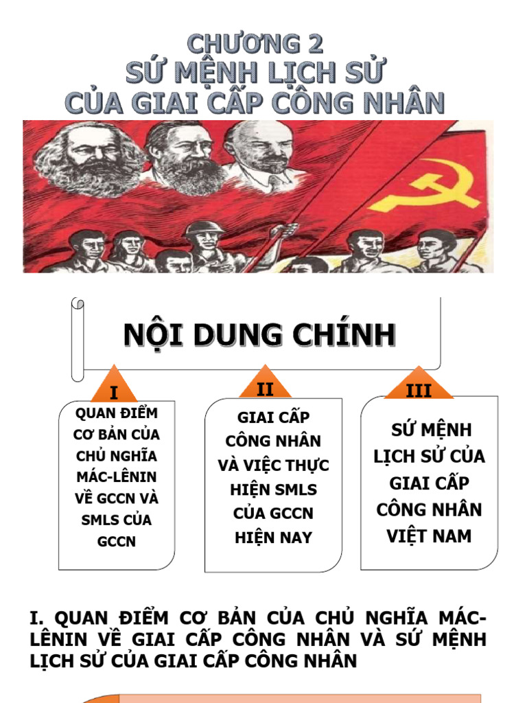 2. Chương 2 Su Menh Lich Su Cua Giai Cap Cong Nhan | PDF