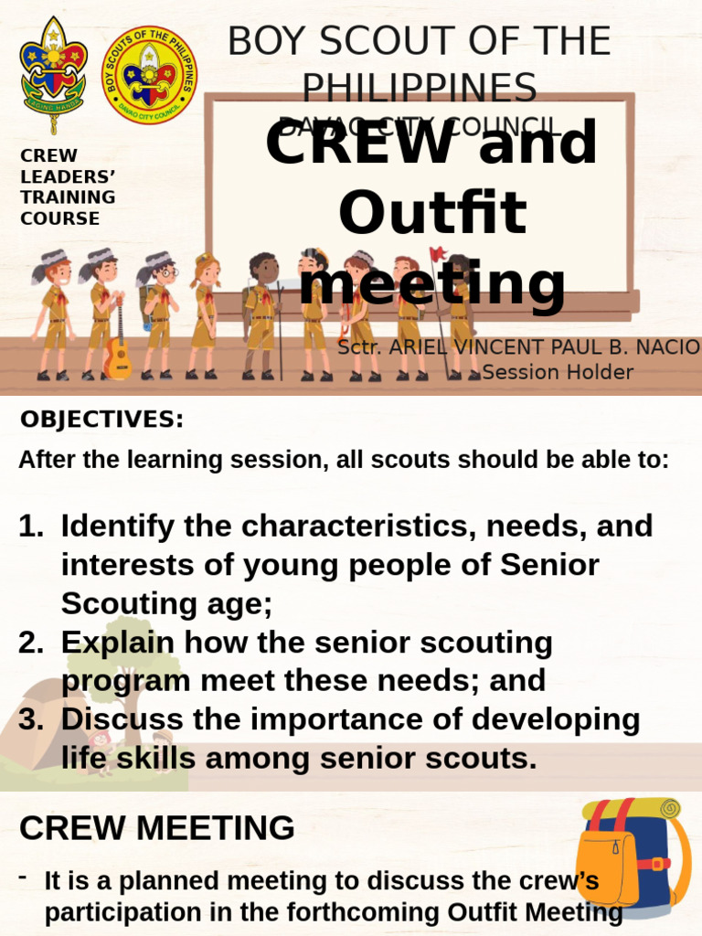 BSP Scout Ideals Crew and Outfit Meeting 250403110741 2a439c8f | PDF ...