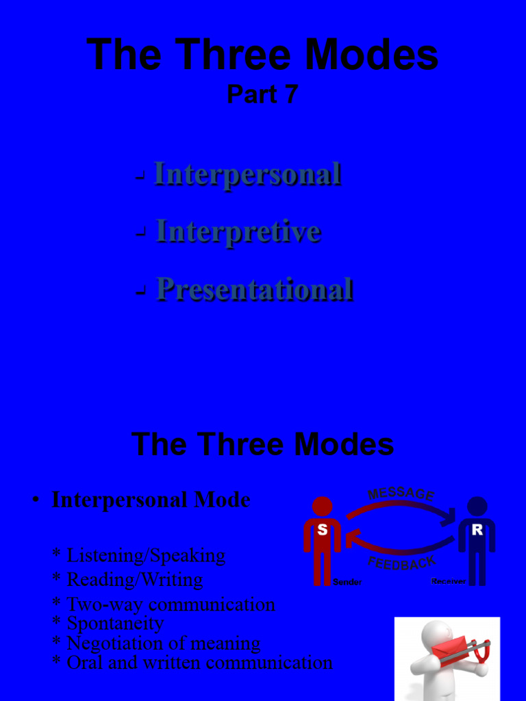 Understanding Three Communication Modes | PDF | Communication ...