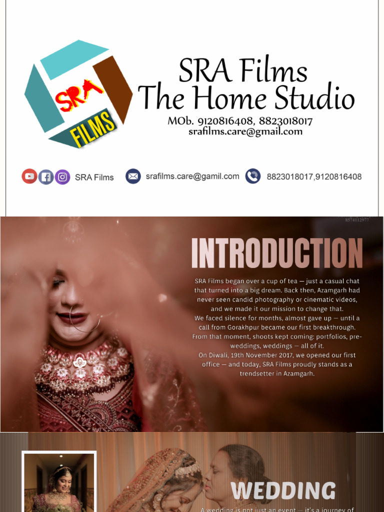 Wedding Photography and Videography Packages | PDF