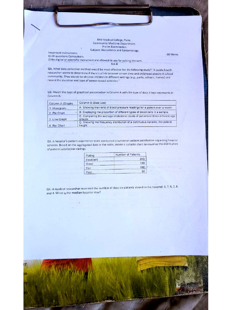 Batch B Biostat | PDF