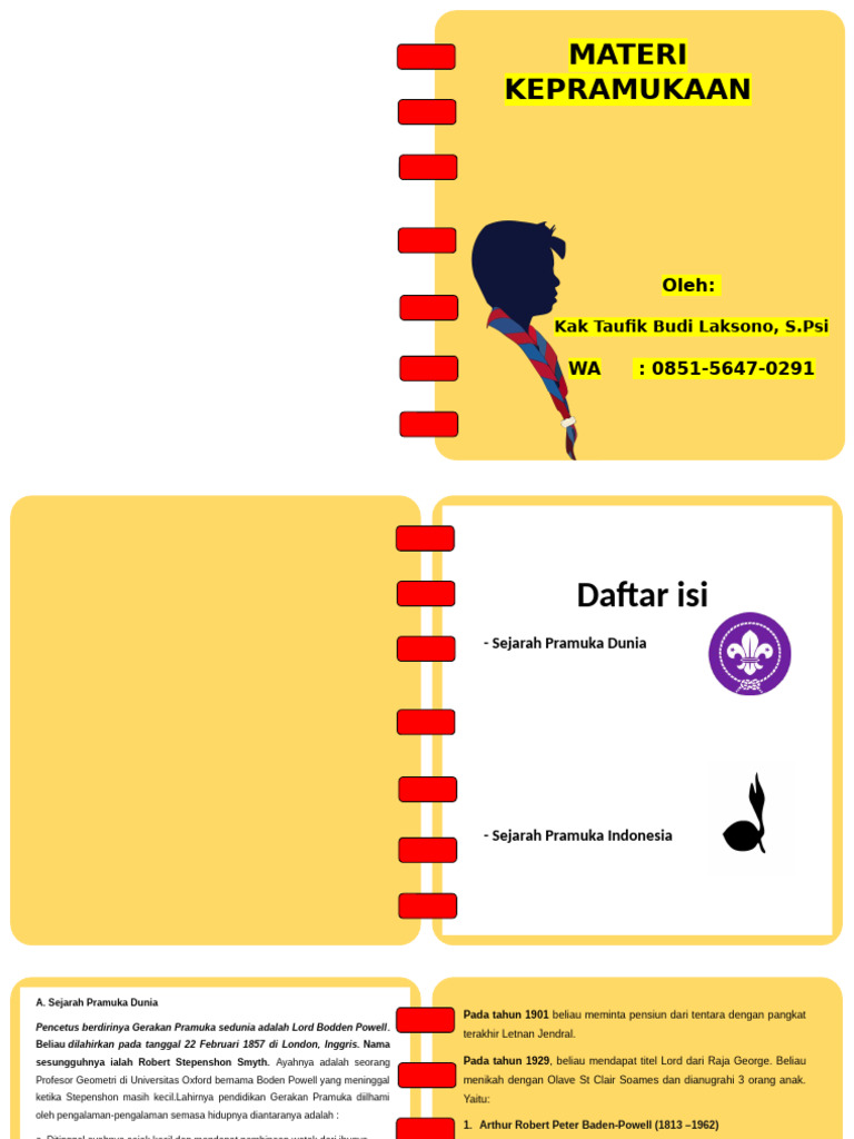 SEJARAH PRAMUKA 1 | PDF