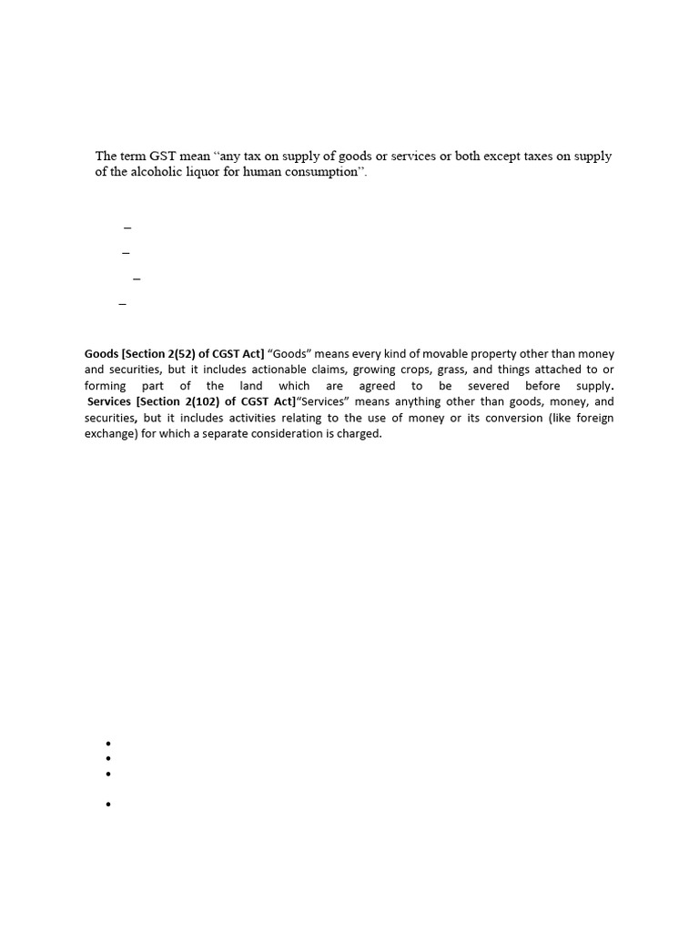 GST Chapterwise - Question & Answer | PDF | Taxes | Value Added Tax