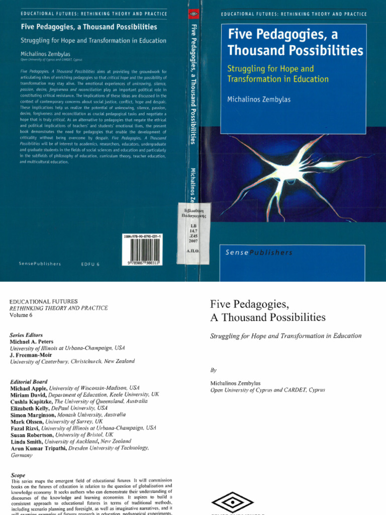 Michalinos Zembylas - Five Pedagogies, A Thousand Possibilities ...
