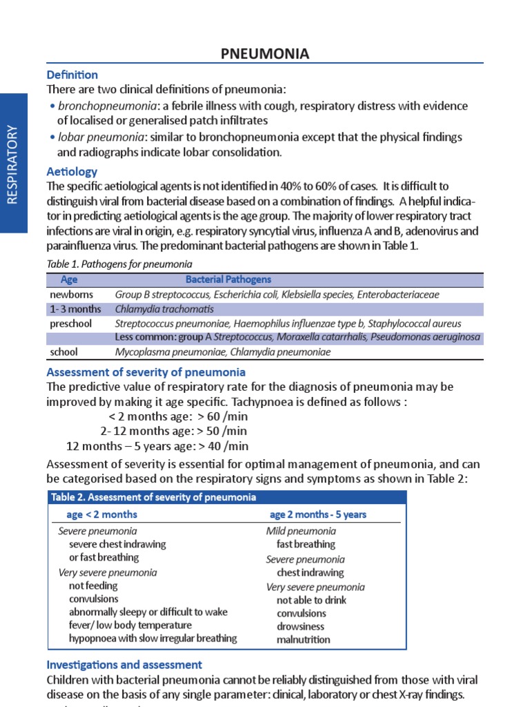 30 Pneumonia | PDF