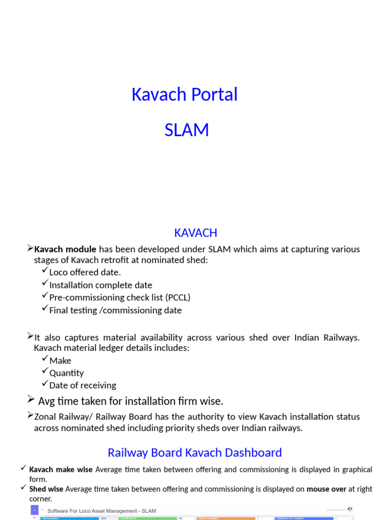 Kavach Presentation Updated 15.05.2025 Rev-1 | PDF | Software | Computing