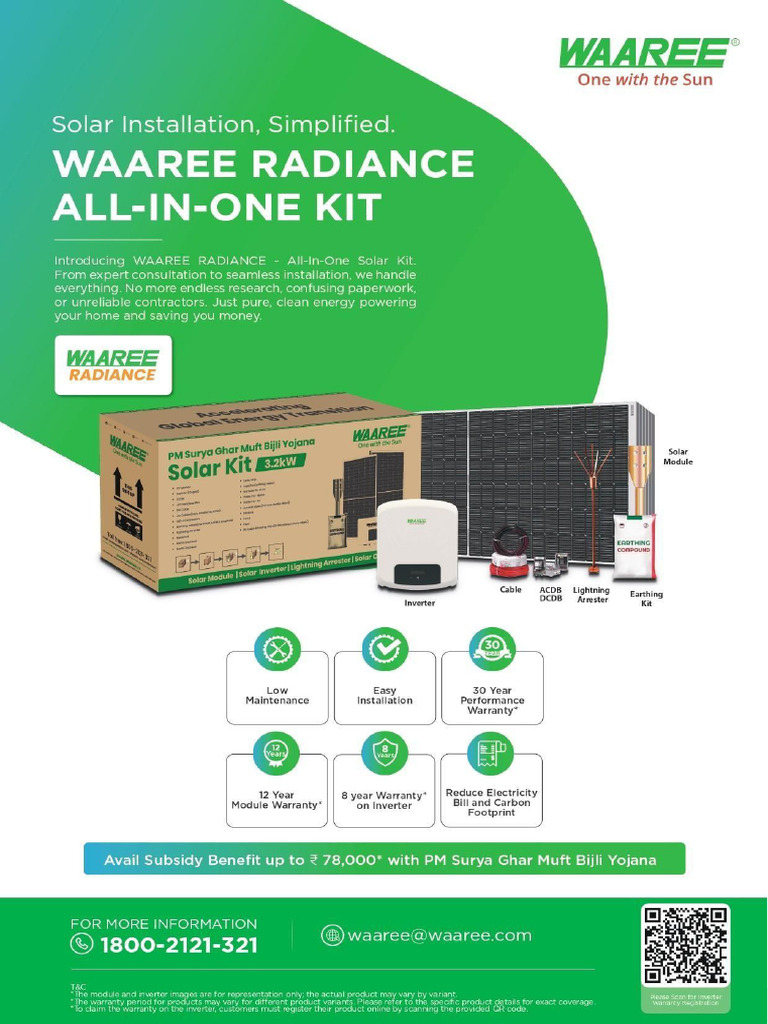 3 KW Radiance & Lite With 5 Modules | PDF | Electricity | Electric Power