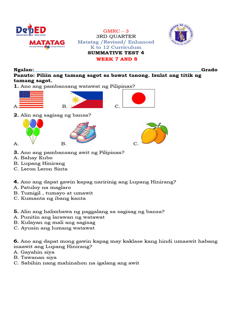 GMRC ST 4 | PDF