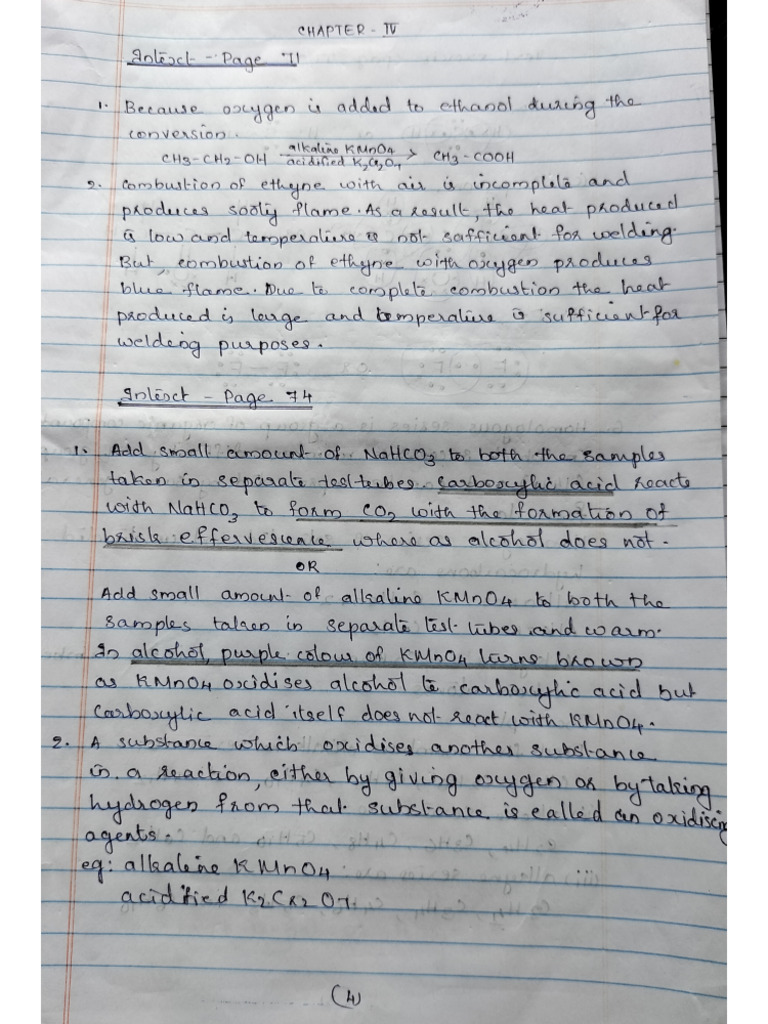 10th Organic Notes-2 | PDF