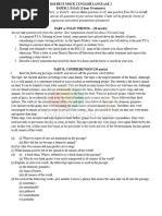 BECE 2023 English Exam Questions | PDF