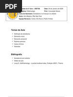 Acinetopsia | PDF | Enxaqueca | Percepção visual
