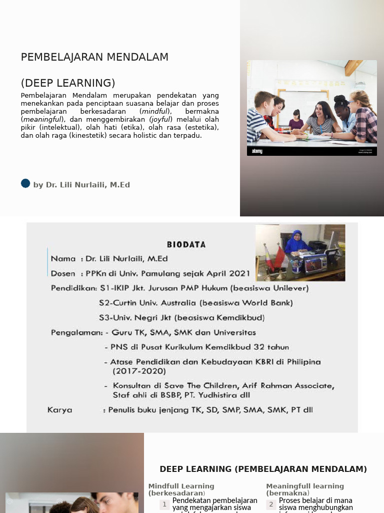 01. Model Pembelajaran Deep Learning | PDF