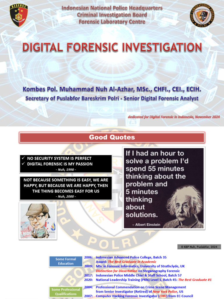 Digital Forensic Expertise Overview | PDF | Computing