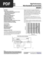 Low Noise, Wide Bandwidth, MEMS Accelerometer: ADXL1004 | PDF ...