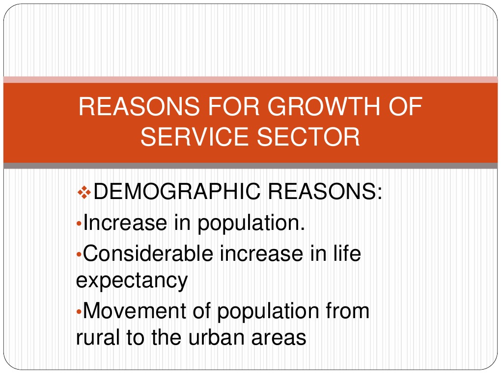 Reasons for Growth of India's Service Sector | PDF | Stock Market ...