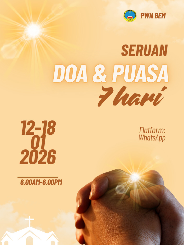 Doa & Puasa PWN Bem 2026 - 20260111 - 110641 - 0000 | PDF
