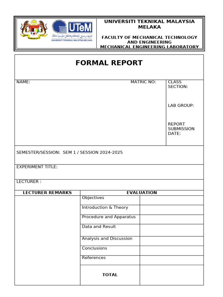 Front Page Formal | PDF
