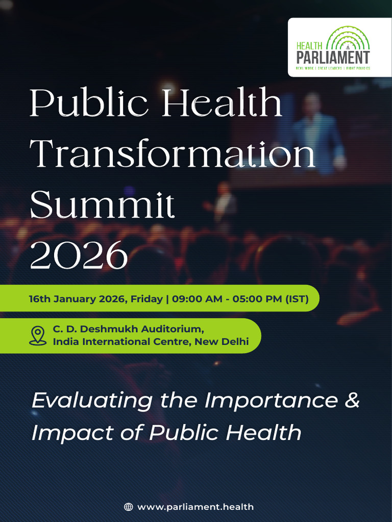 Public Health Transformation Summit 2026 | PDF