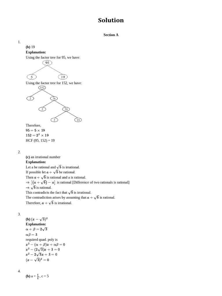 041 Mathematics Standard Set B Key-1 | PDF | Algebra | Geometry
