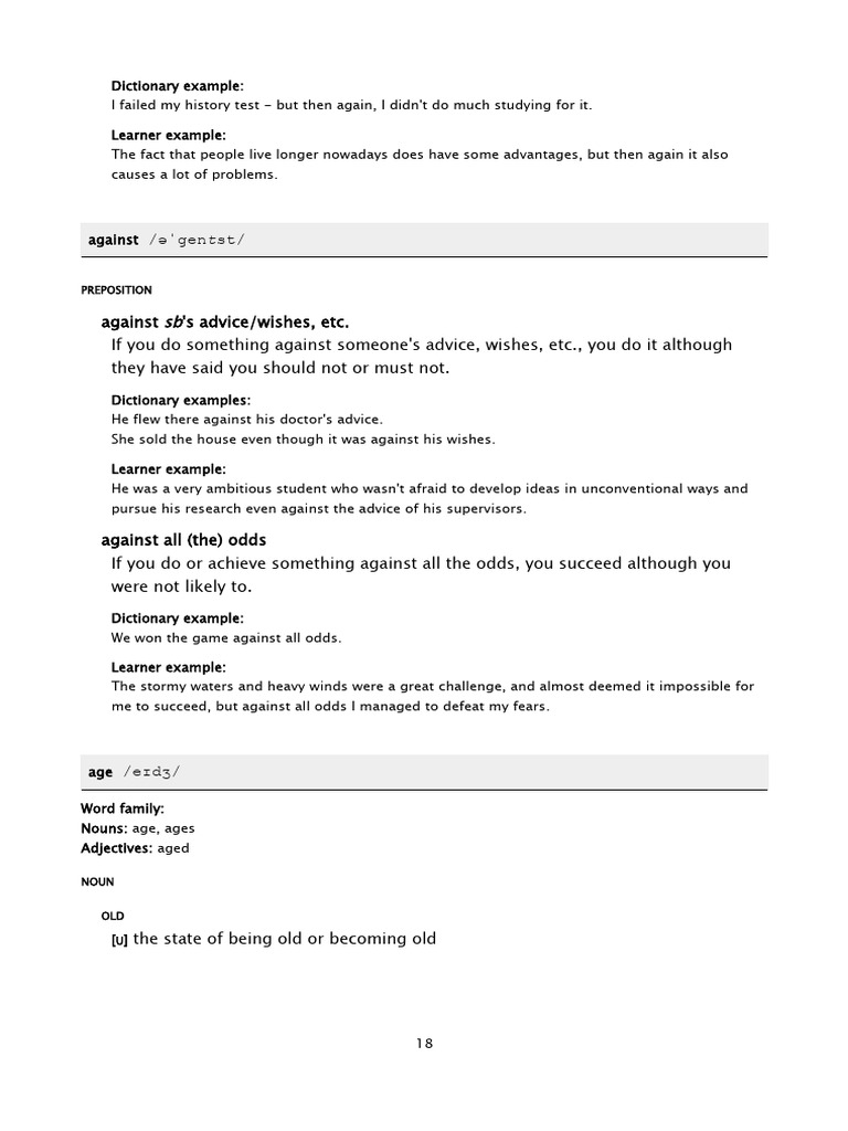 Level C2 Word List 01 | PDF | Adverb | Adjective