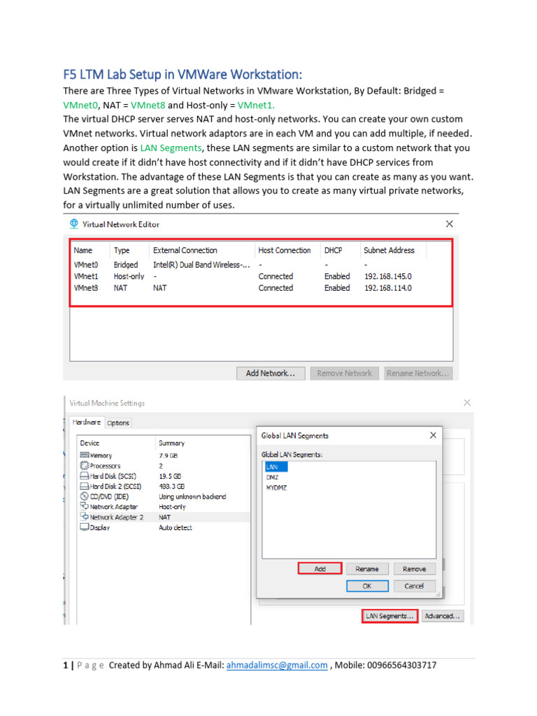 F5 LTM Lab Setup in VMware & GNS3 | PDF | File Transfer Protocol ...