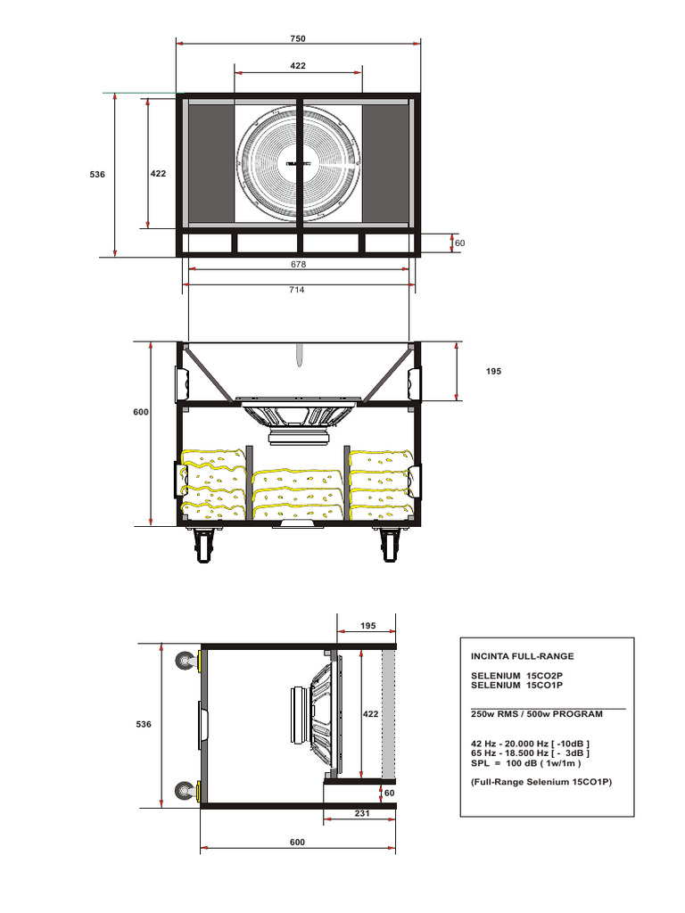 Horn Reflex Coaxial 15 | PDF