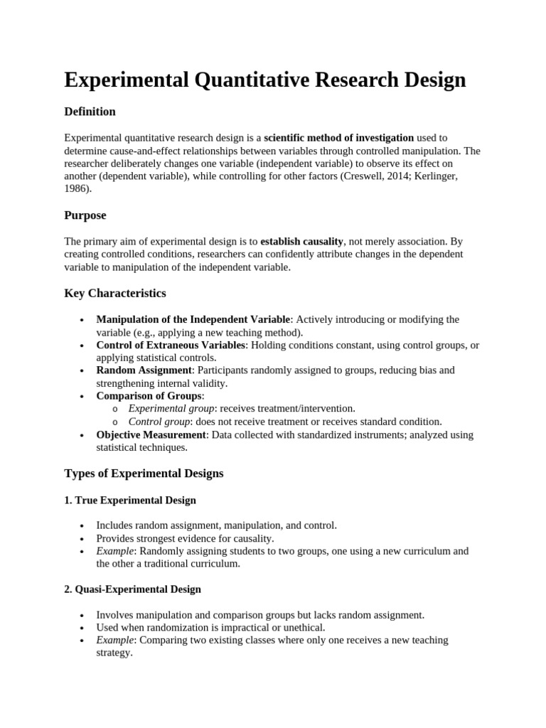 Experimental Design Assignment | PDF | Experiment | Design Of Experiments