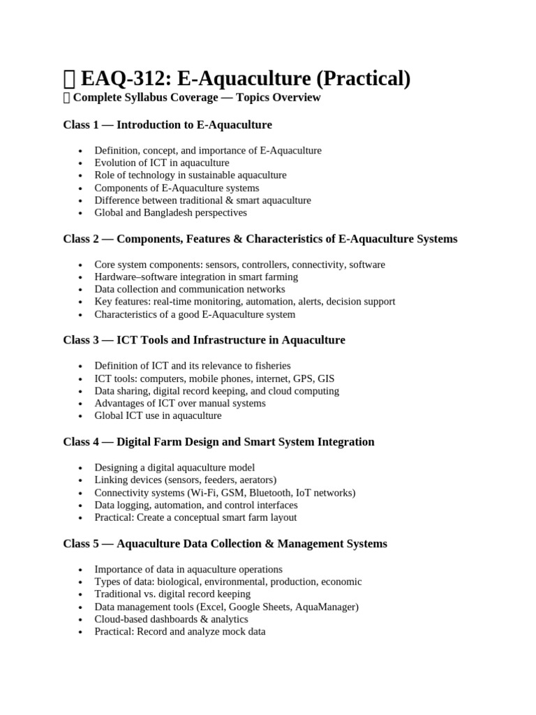 Syllabus Covered Topics | PDF | Internet Of Things | Geographic ...