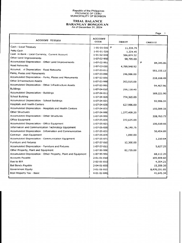 Trial Balance | PDF