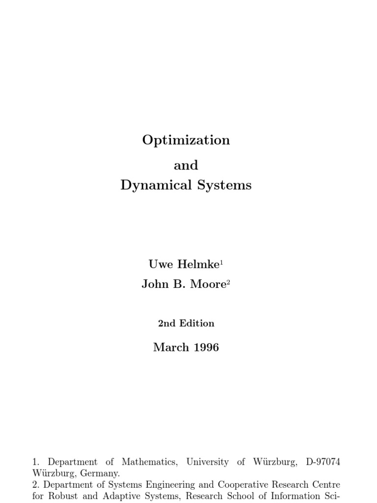Optimization | PDF