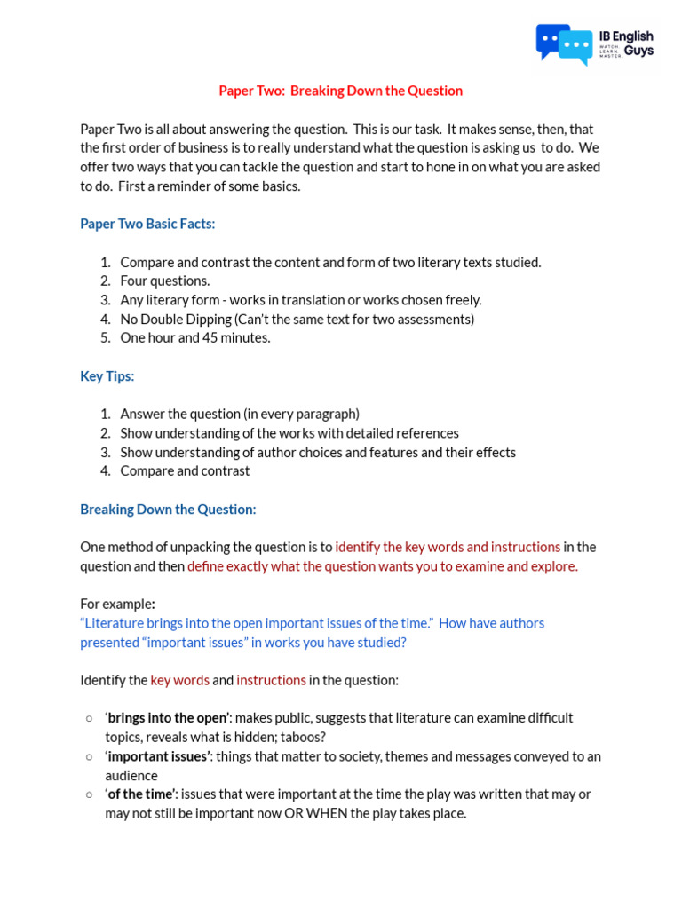 Analyzing Literary Questions Effectively | PDF | Question | Communication
