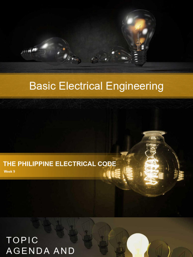 BGPulga Basic EE Lecture Philippine Electrical Code Updated 12102025 SY ...