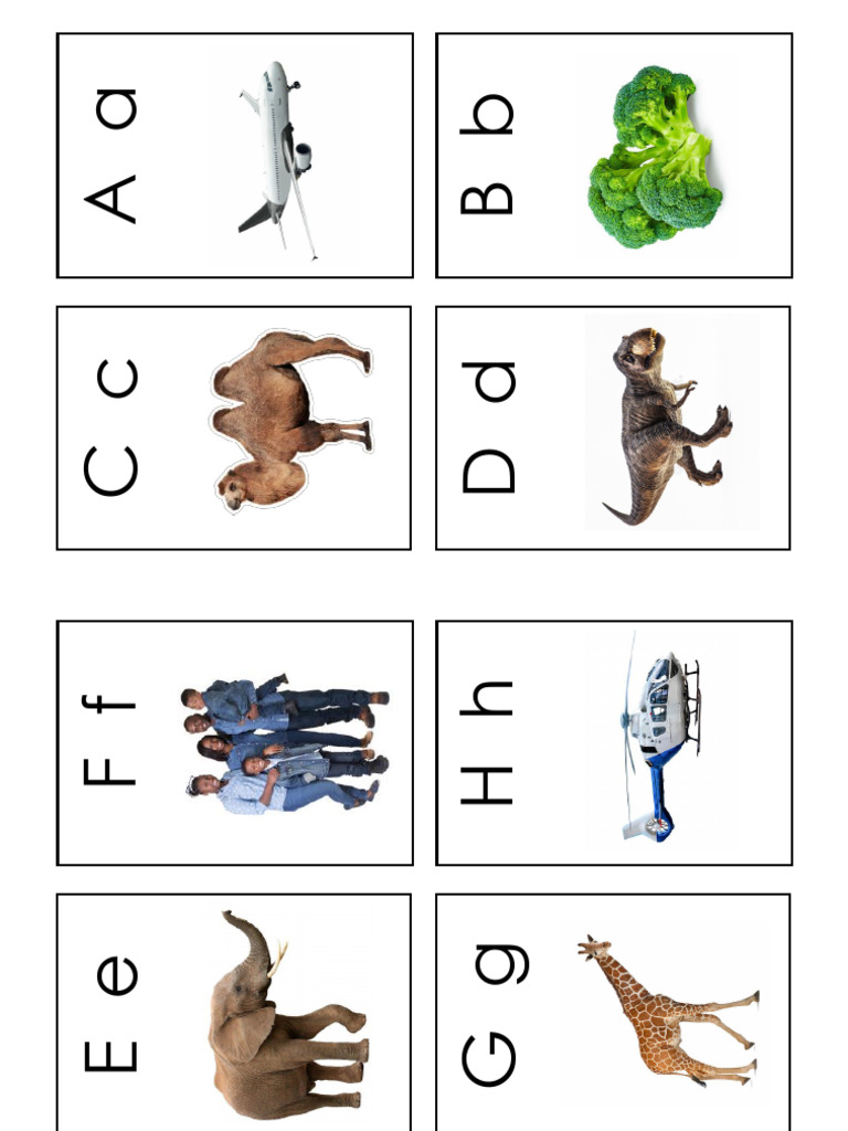 Alfabeto - PT - Ing | PDF
