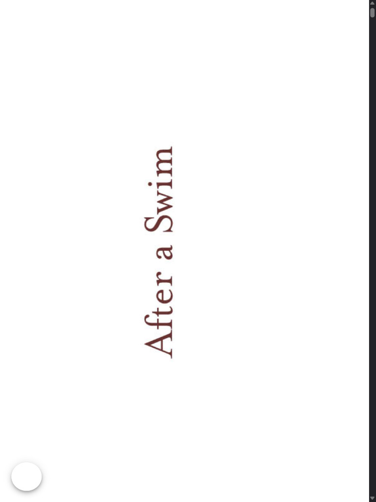 After A Swim by Idries Shah - The Idries Shah Foundation | PDF