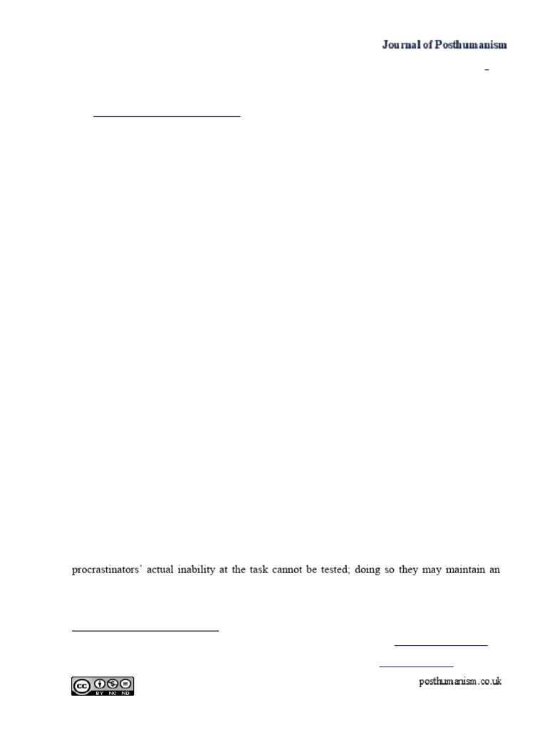 Academic Procrastination in High School Students | PDF | Professional ...