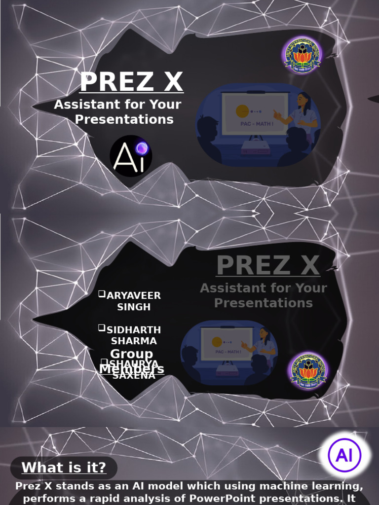 AI Presentation Assistant: Prez X | PDF