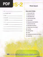 SCQ Scoring Guide and Instructions | PDF | Question | Gesture