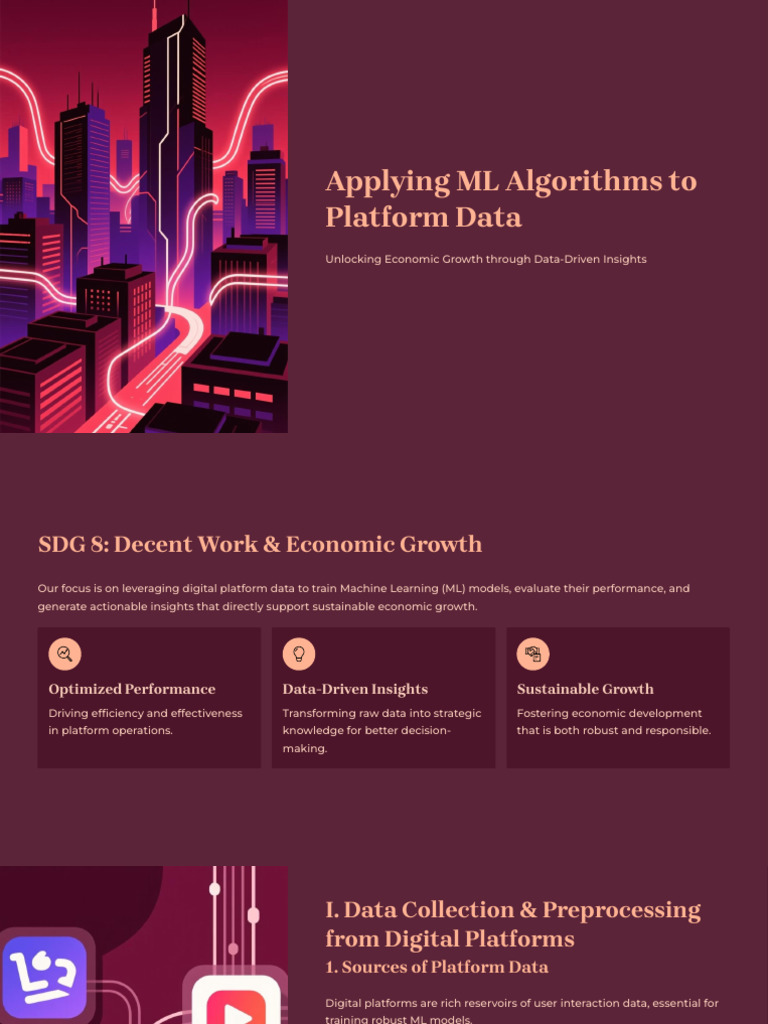 Applying ML Algorithms To Platform Data | PDF | Machine Learning ...