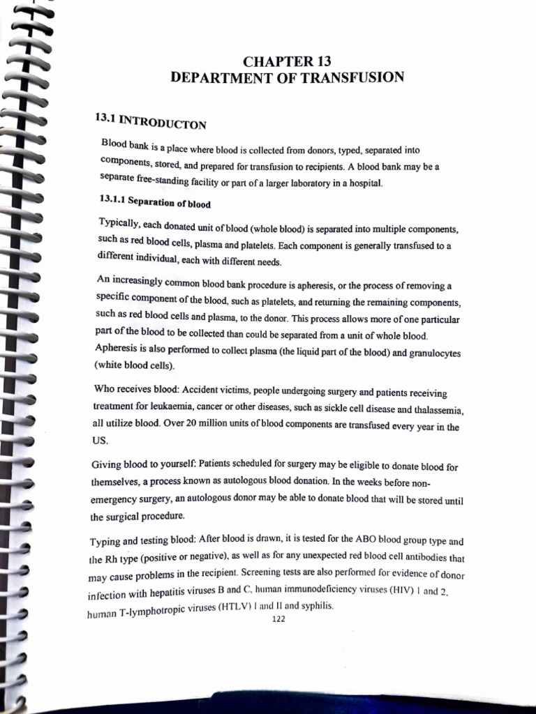 Blood Bank | PDF