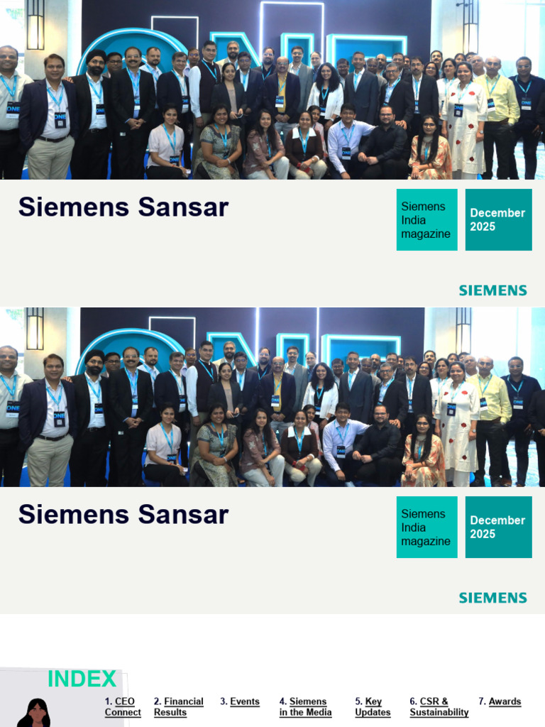 Siemens India Magazine December 2025 | PDF | Rail Transport | Supply ...